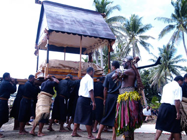 Final journey of the late Ro Adi Lady Lala Mara to Lomanikoro, Rewa.