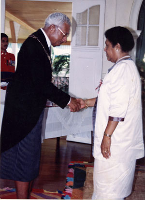 Ratu Mara as President
